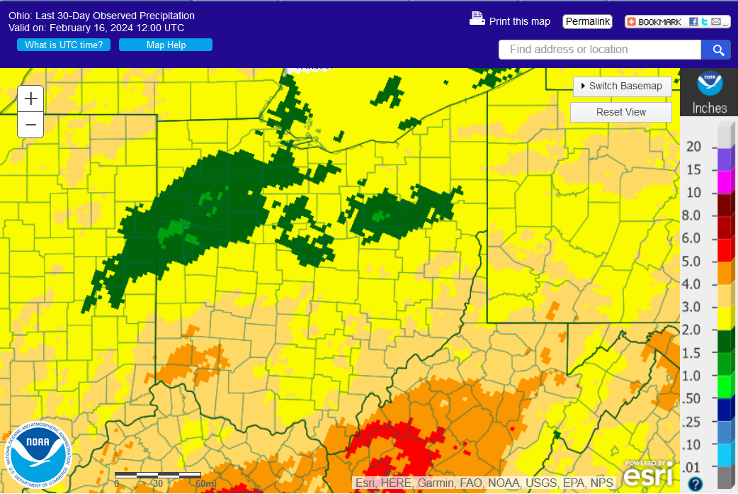 February 18, 2024 Soil Moisture, Drought, and Condition Monitoring ...